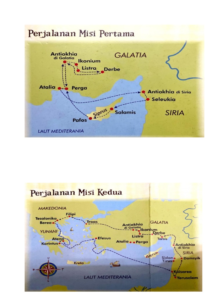 Perjalanan Misi Paulus | PDF