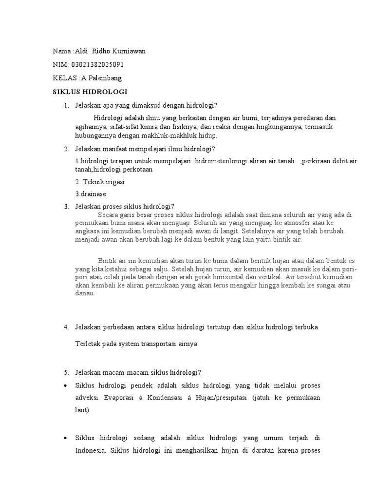 Uts Pentam Aldi Ridho Kurniawan 03021382025091 | PDF