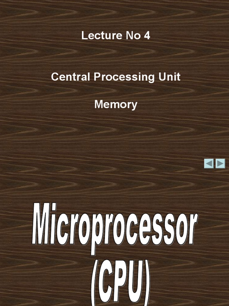 Lecutre No 4 System UNit, CPU, RAM | PDF | Central Processing Unit ... Lecutre No 4 System UNit, CPU, RAM | PDF | Central Processing Unit ...