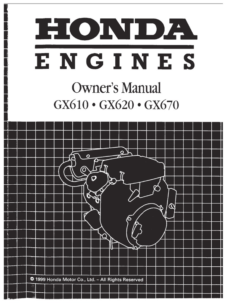gx620 Manual | PDF