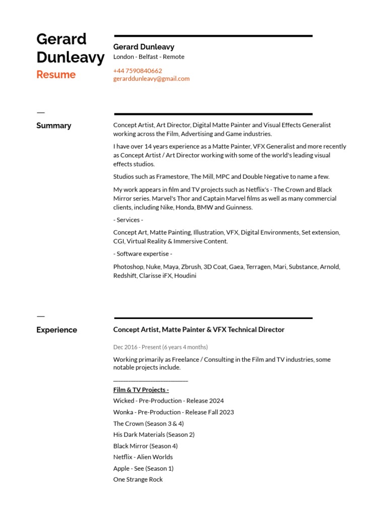 Original Swiss Template | PDF | Résumé