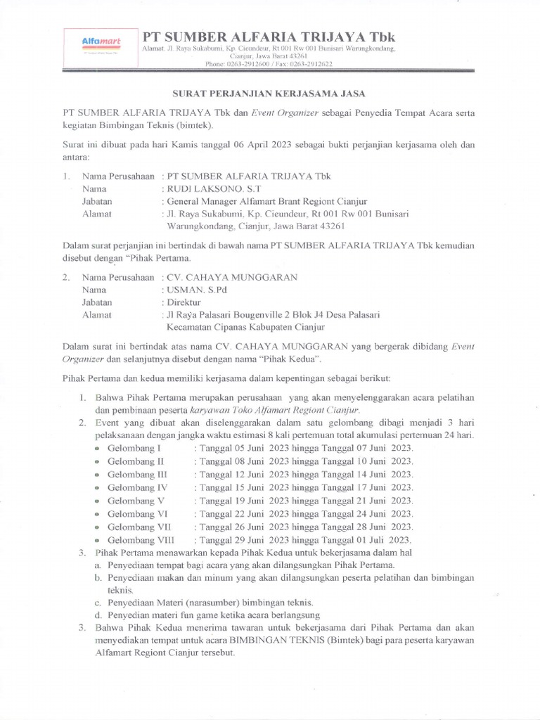 SPK Alfa | PDF | Hukum