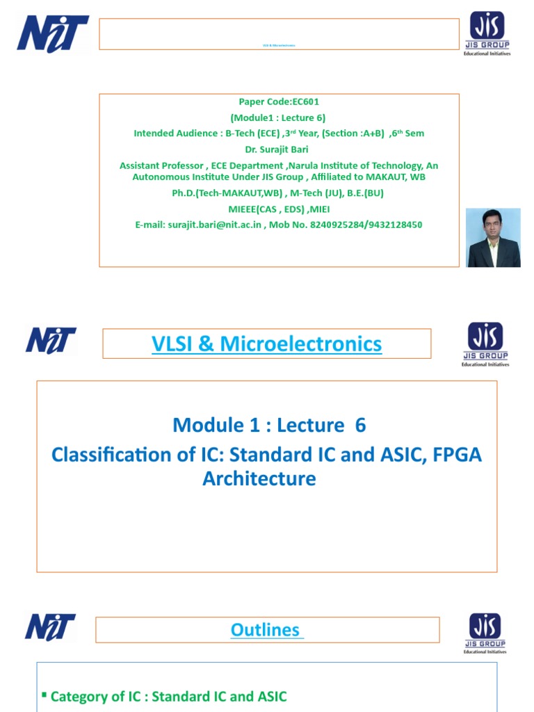NIT 1 4 7040 Lecture 6 VLSI EC601 | PDF | Art | Computers NIT 1 4 7040 Lecture 6 VLSI EC601 | PDF | Art | Computers