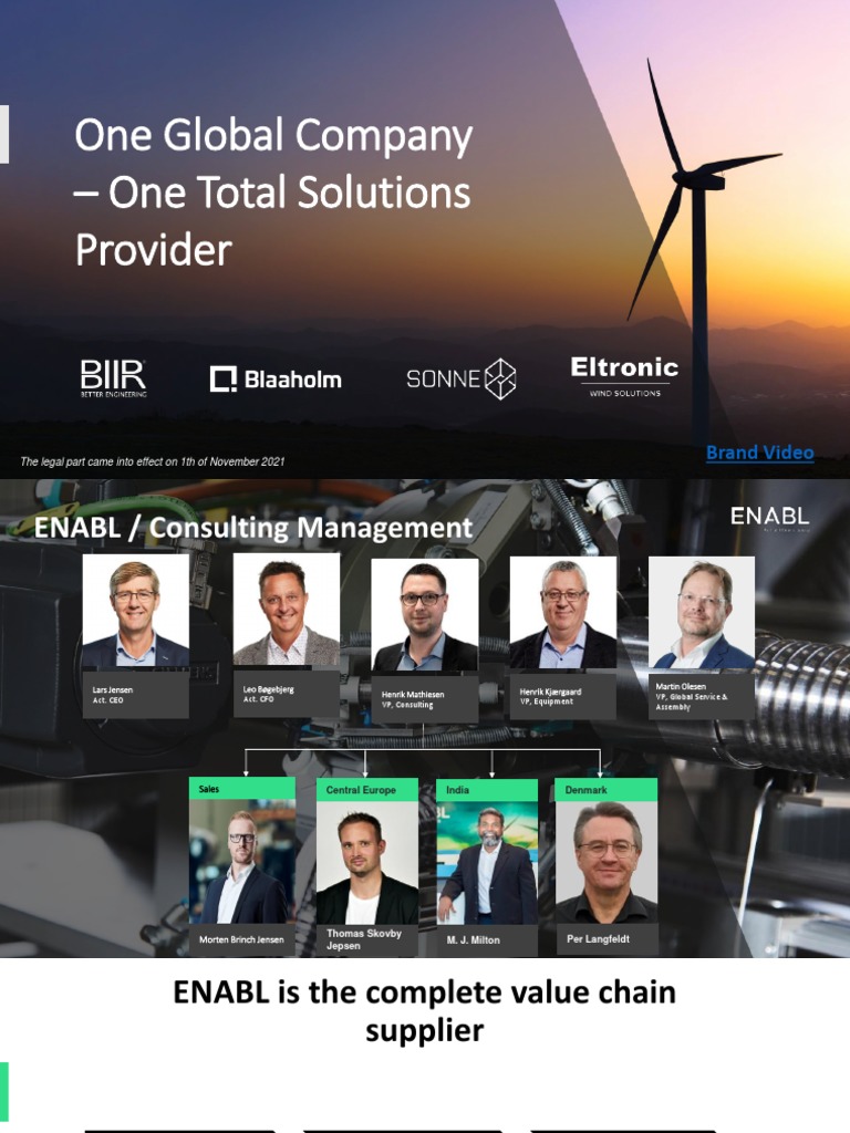 One Global Company - ENABL - Profiles | PDF | Engineering | Economies