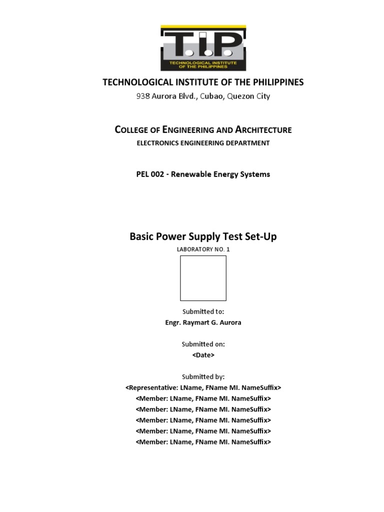 PEL 002 Renewable Energy Systems Manual | PDF