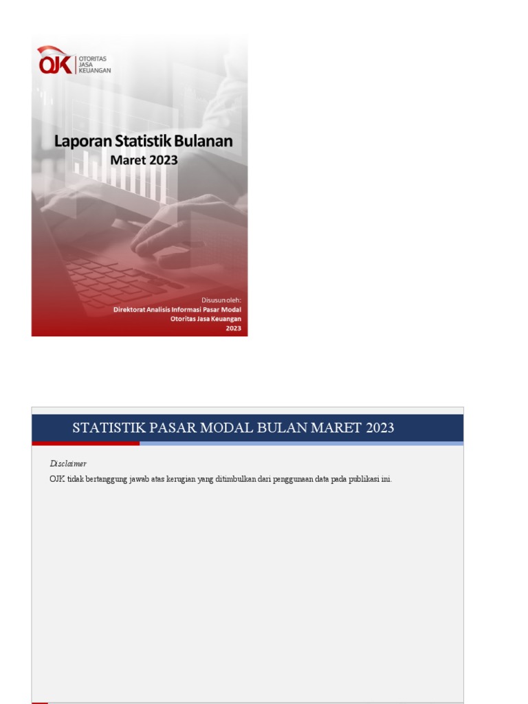 3. Laporan Statistik Bulanan Maret 2023 | PDF