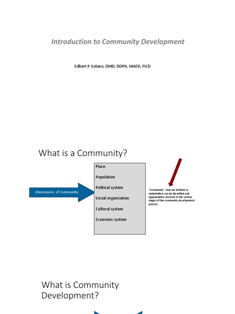 Community Organizing | PDF | Community | Goal