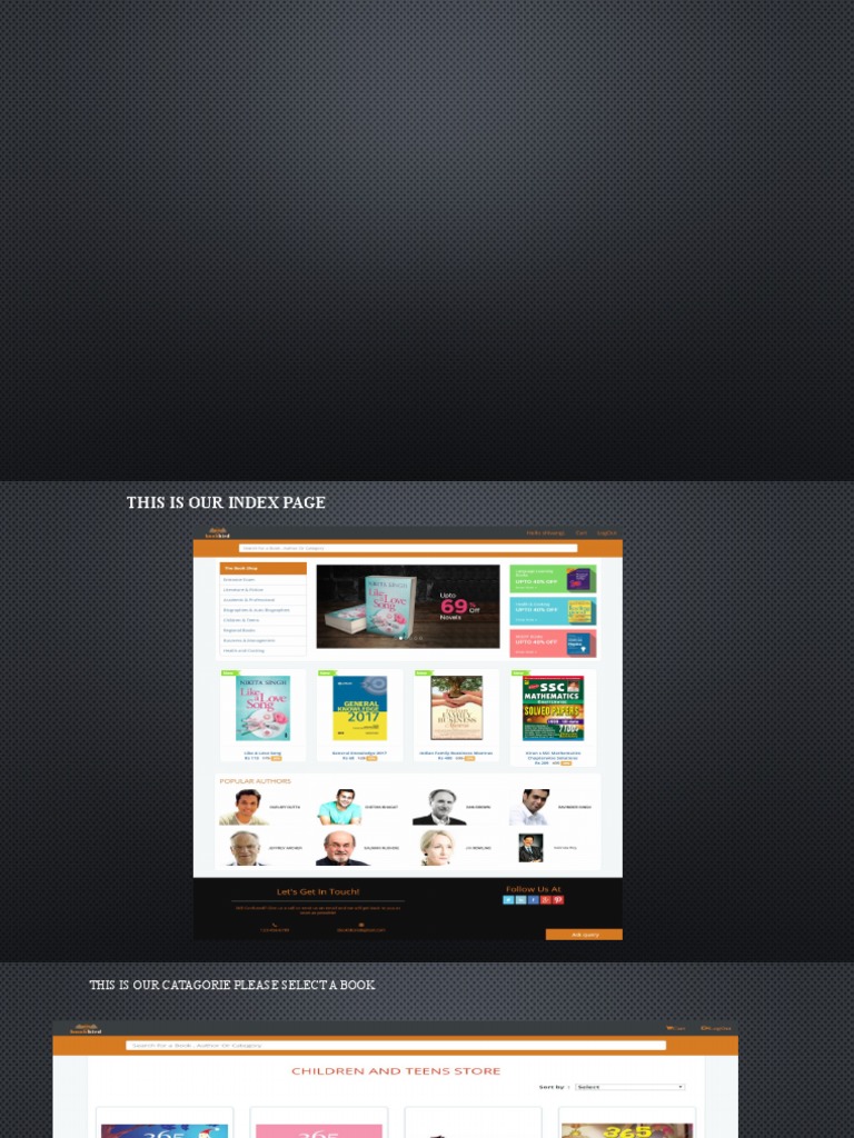 FOR BOOK STORE (Autosaved) | PDF