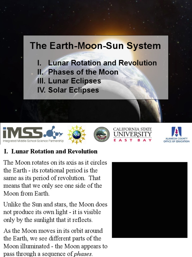 Earth Moon | PDF | Moon | Planetary Mass Satellites