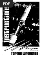 CDI Computorq II Torque Wrench Manual | PDF | Computer Memory | Calibration