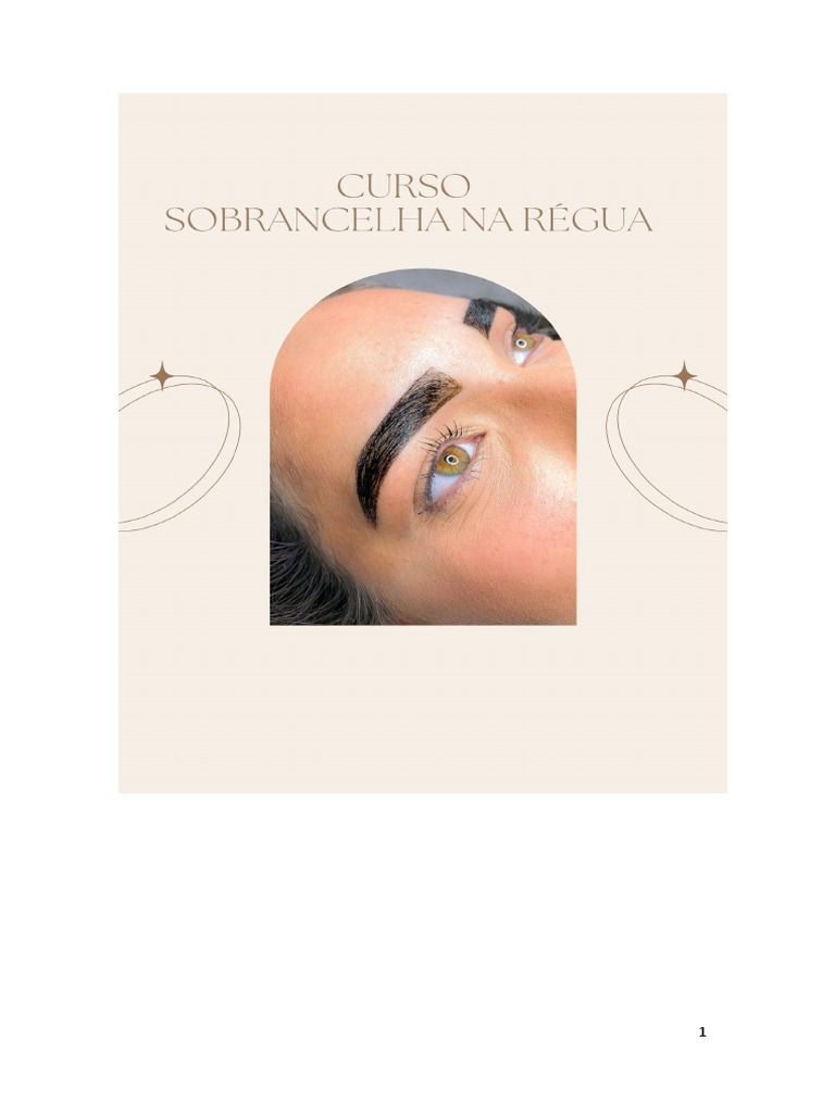 Design De Sobrancelhas Pdf Pele Epiderme