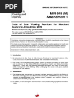 Merchant Seafarers' Safety Guide | PDF