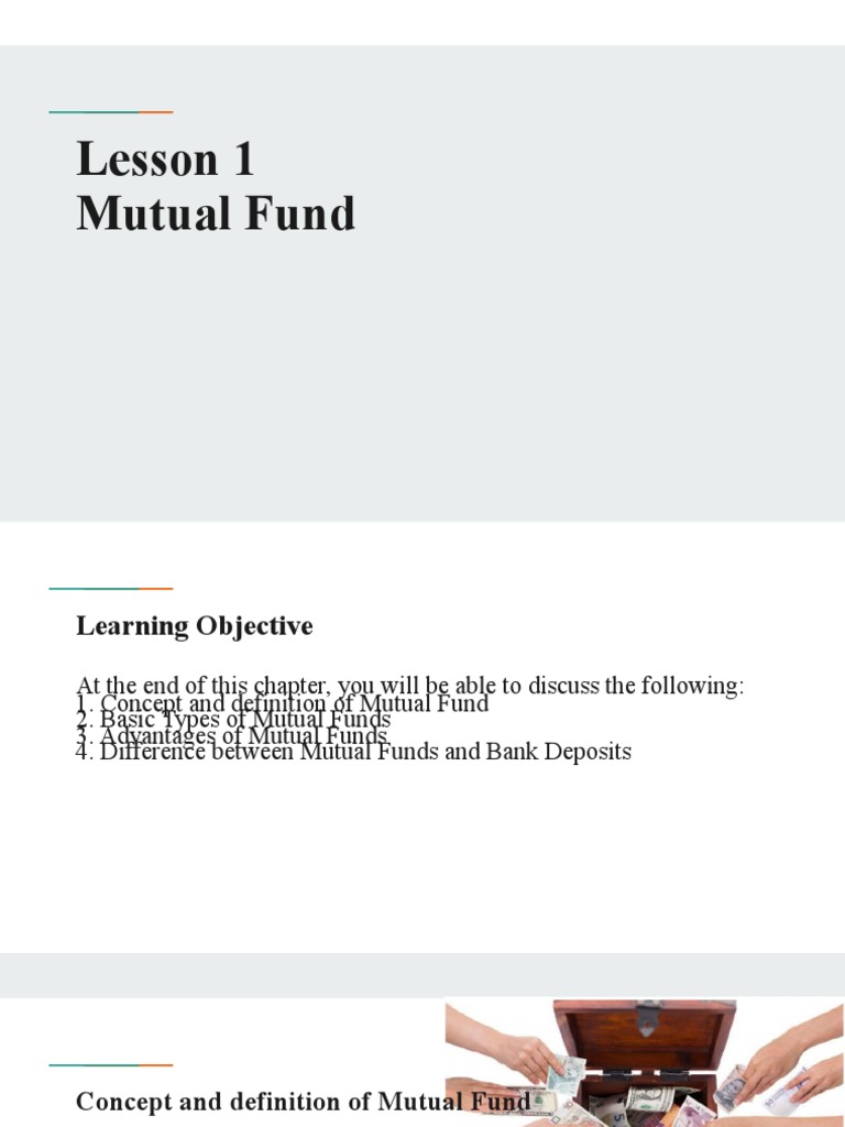 Understanding Mutual Funds Basics | PDF