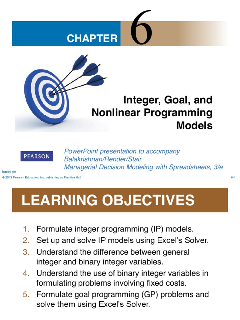 Week 12 Integer Programming Part 1 Pdf Linear Programming