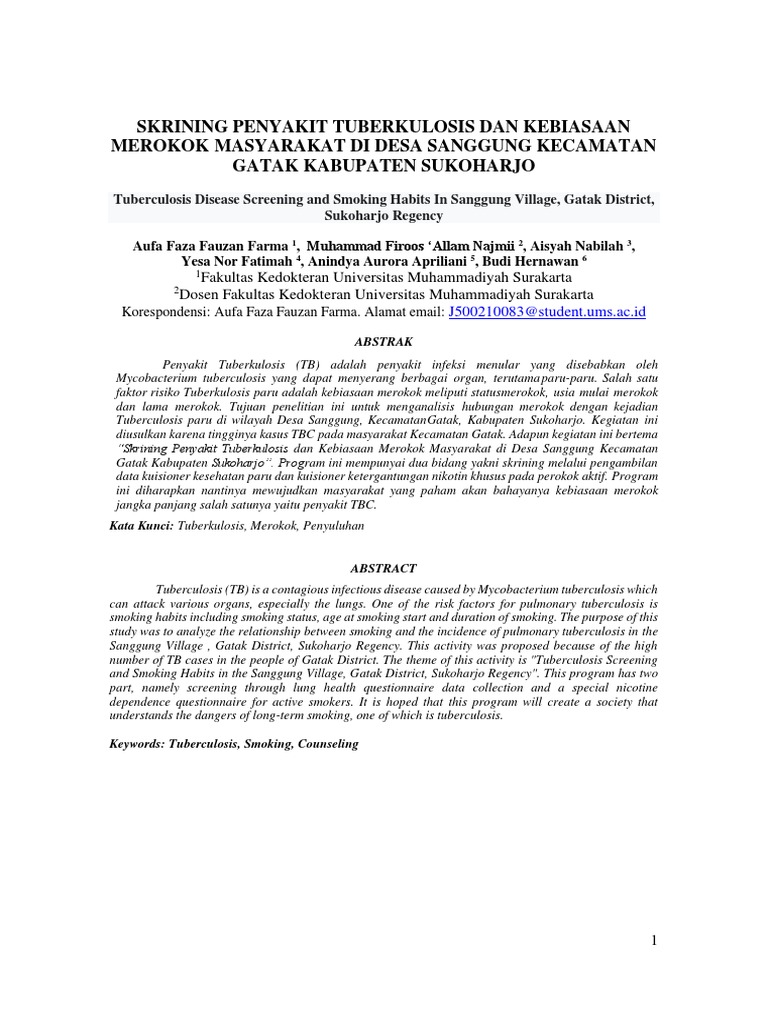 Publikasi Laporan Field Lab Semester 4 Kelompok 15 | PDF