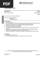 Mathematics Stage 8 Sample Paper 1 - tcm143-595673 | PDF | Geometry ...