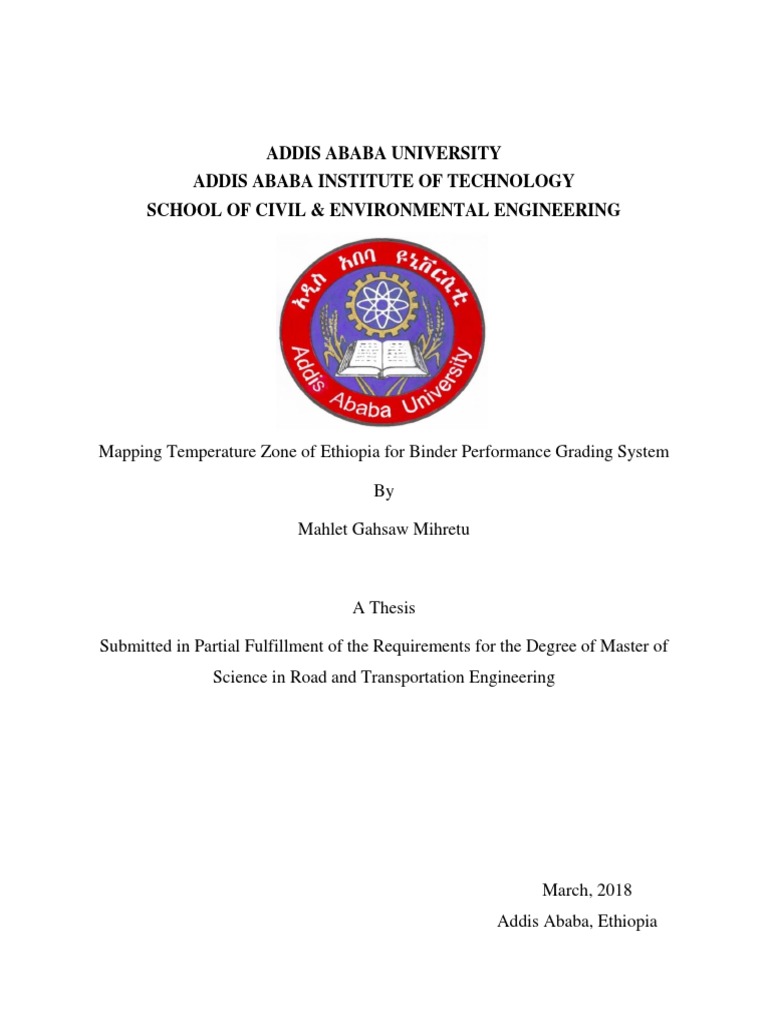 Mahlet Gahsaw Asphalt | PDF