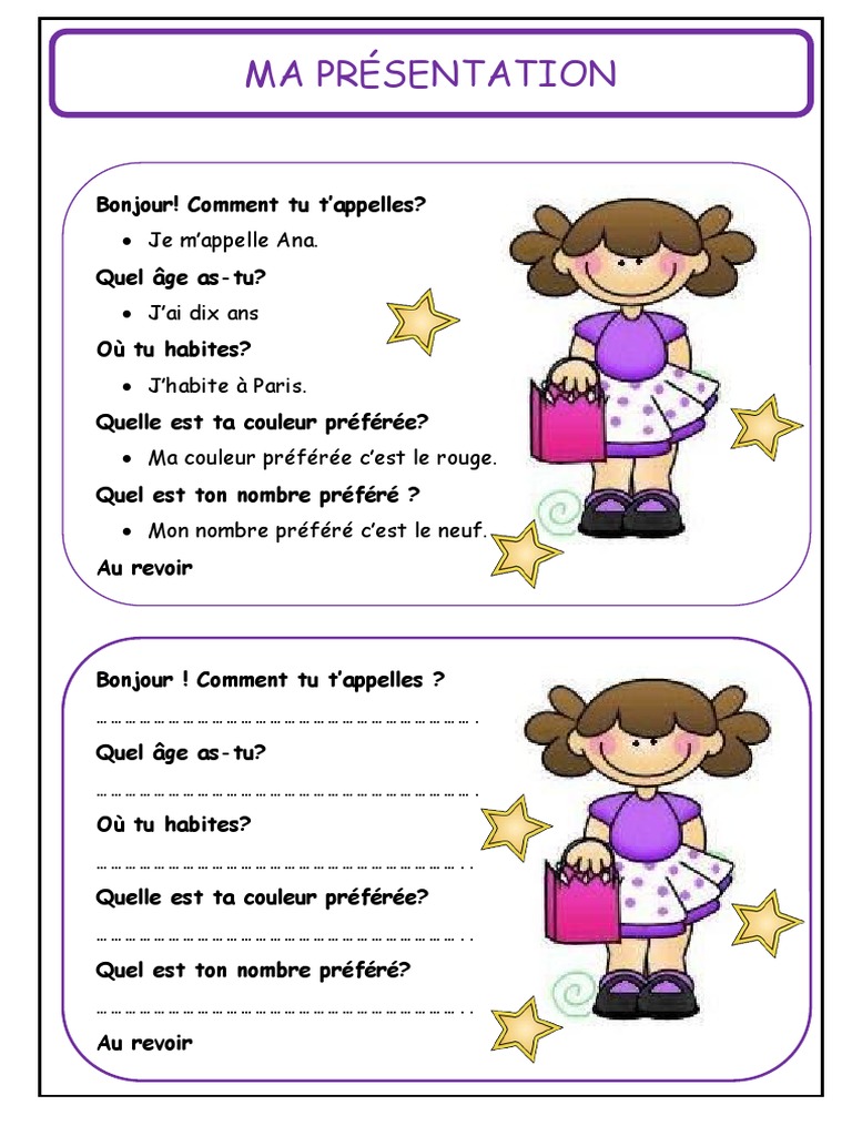 Présentation personnelle d'Ana | PDF | Art