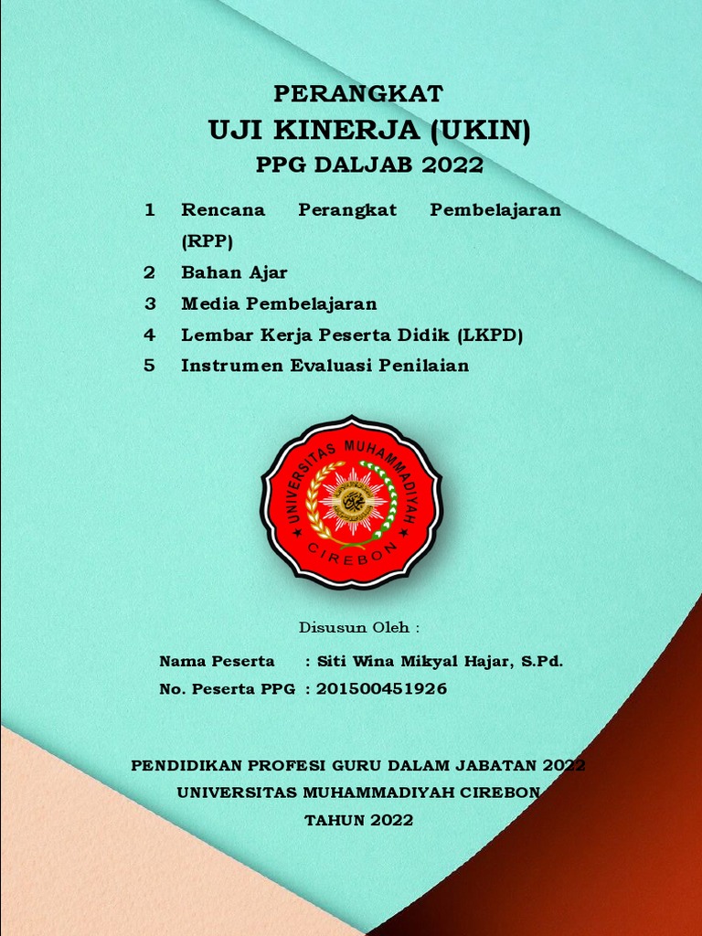 RPP Ukin Rencana Pelaksanaan Pembelajaran | PDF