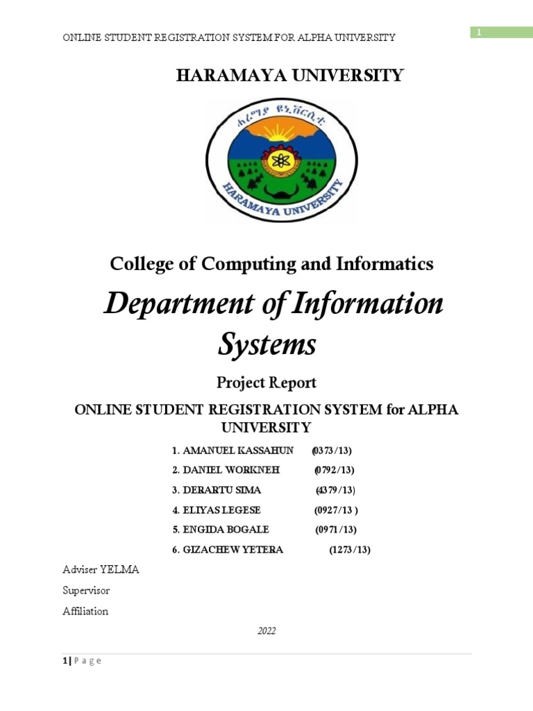 SAD_PROJECT_REPORT_Online_student_registration_system_AutoRecoveredcby ...
