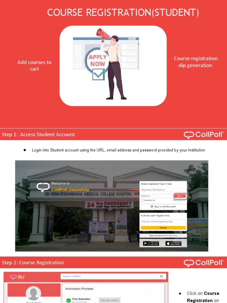 Student Registration Coll Poll Product Guide (1) - 27-35 | PDF ...