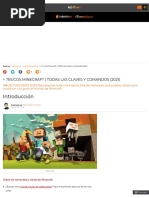 Todos Los Comandos Minecraft Bedrock | PDF | Informática | Software