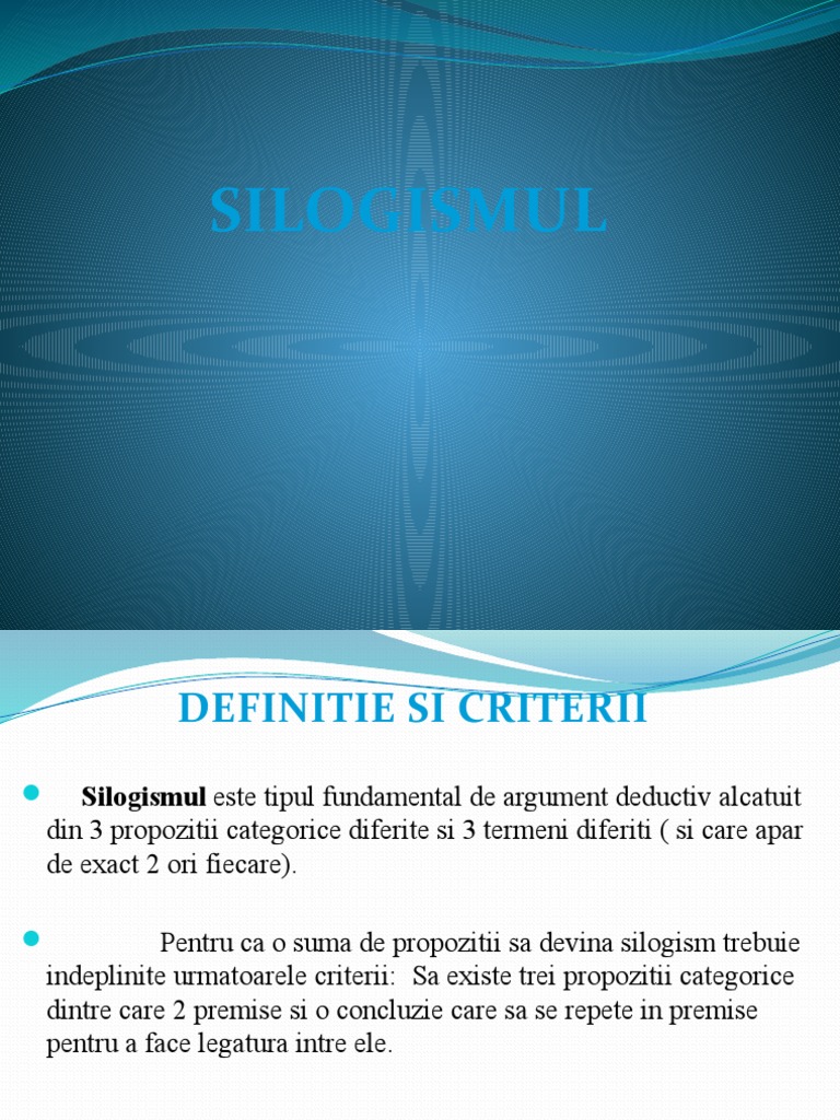 Silogism | PDF