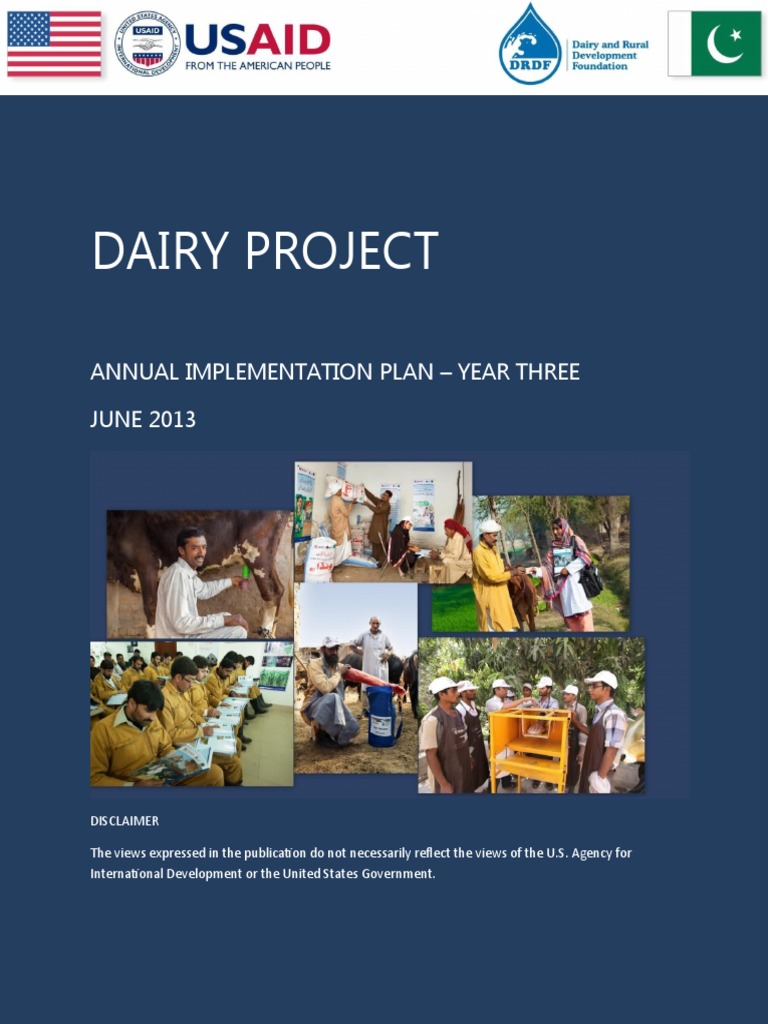 Dairy Project | PDF | Dairy Farming | Farms