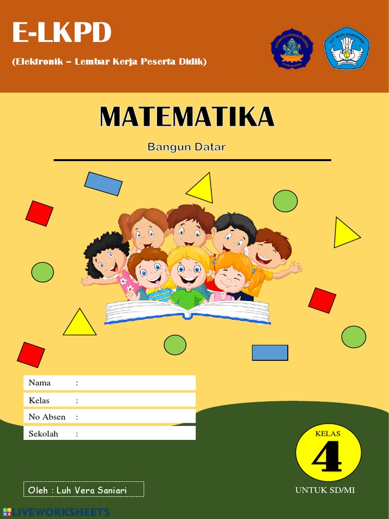 LKPD Matematika Luas Bangun Datar | PDF