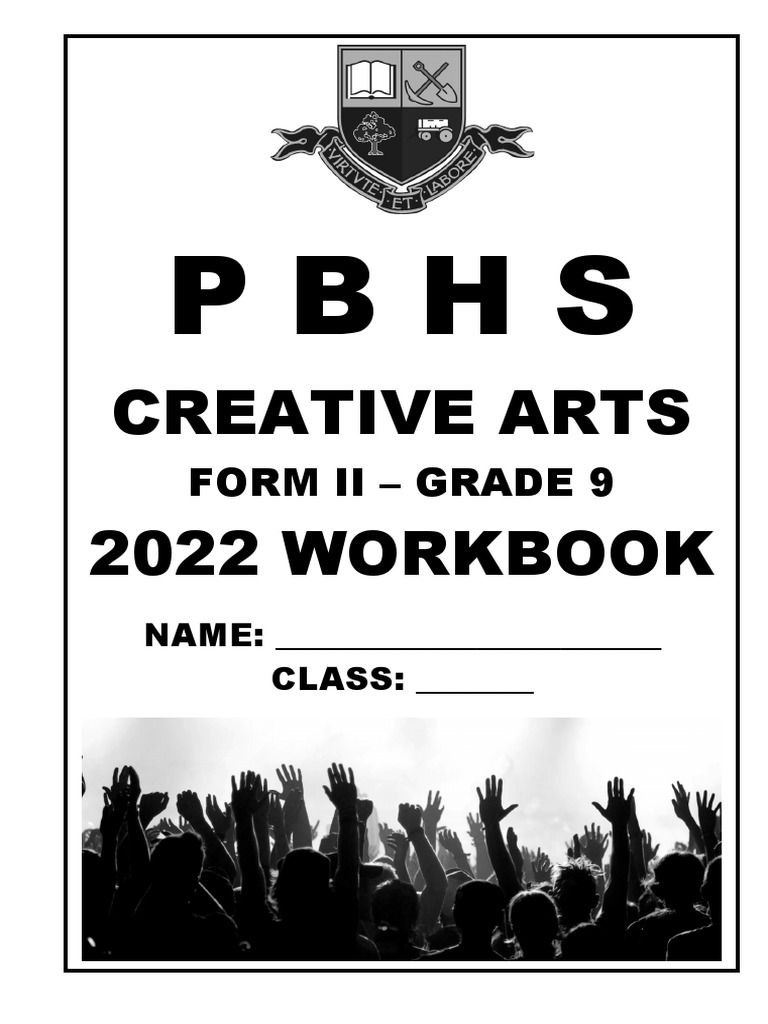 2022 Creative Art Booklet Form 2 Term 1 | PDF | The Arts
