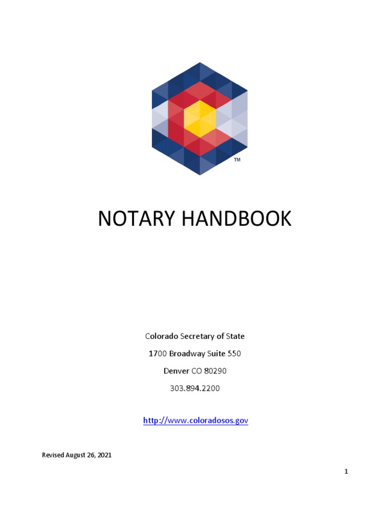 Notary Handbook | PDF | Notary Public | Oath
