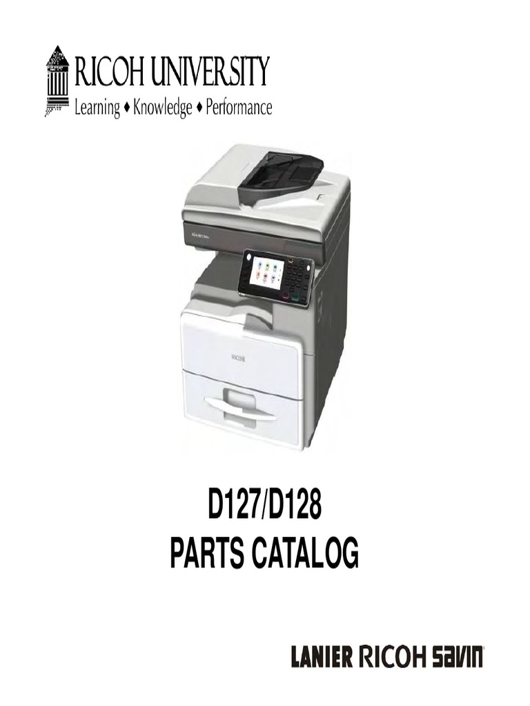 MP 301 Part Catalog | PDF | Manual Transmission | Photocopier