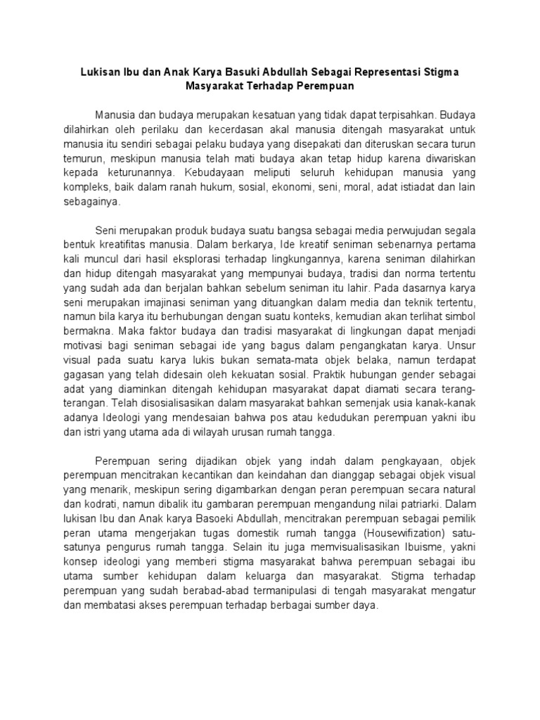 Lukisan Basuki Abdullah | PDF