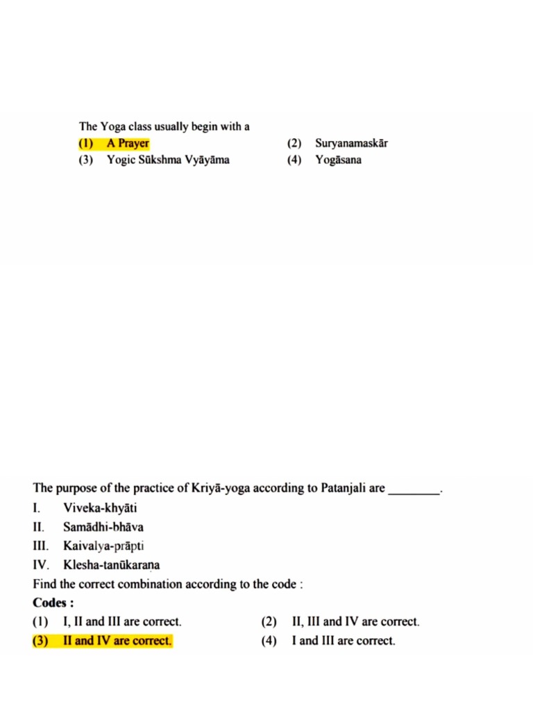 YCB 2021 Level 2 Question Paper | PDF