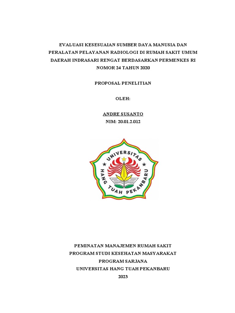 Proposal Skripsi Andre Fix | PDF