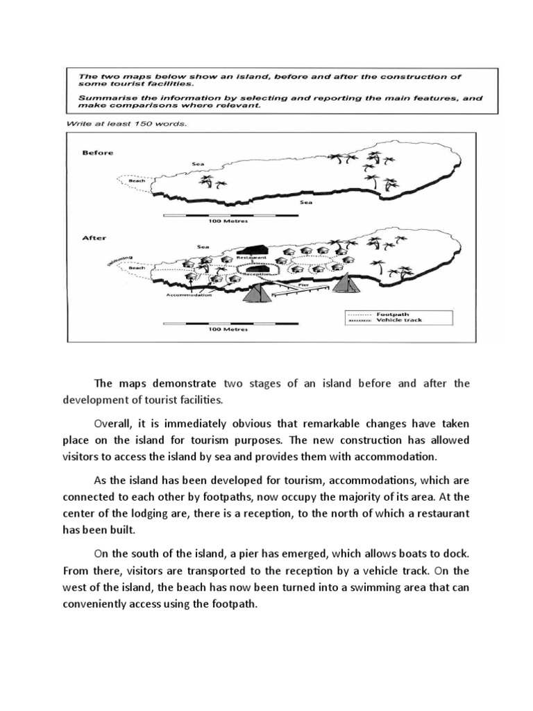 Map- two islands | PDF
