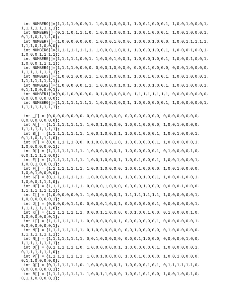Led Pov Display Code..... | PDF | Computer Programming | Software ... Led Pov Display Code..... | PDF | Computer Programming | Software ...