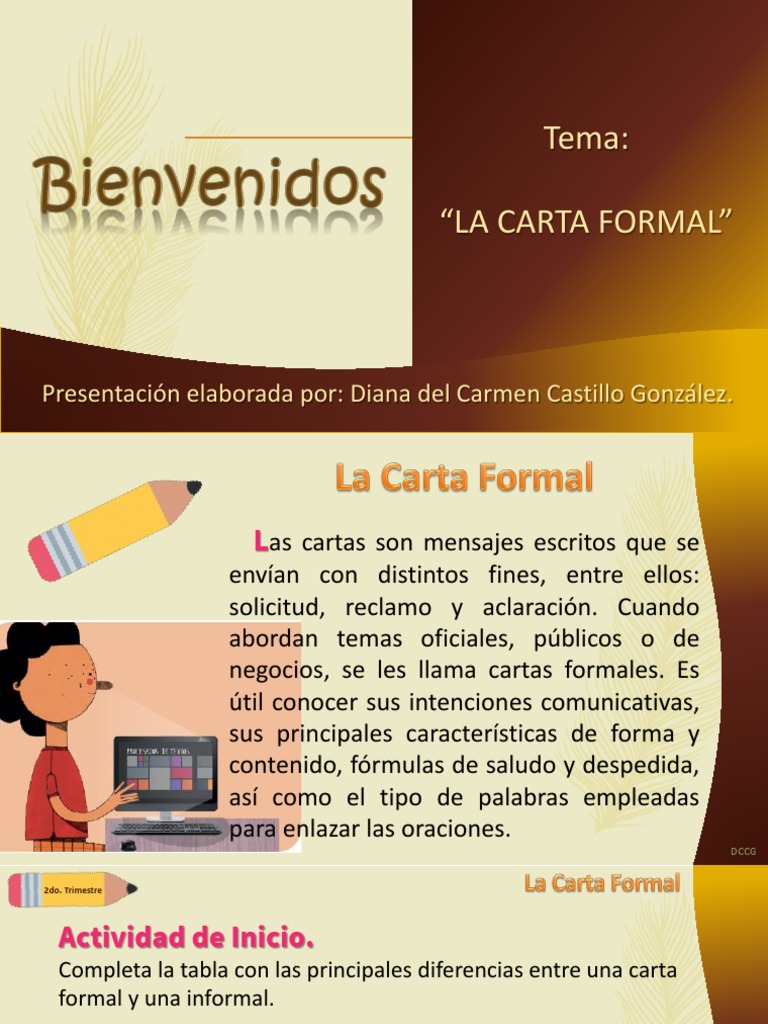 La Carta Formal 1 | PDF