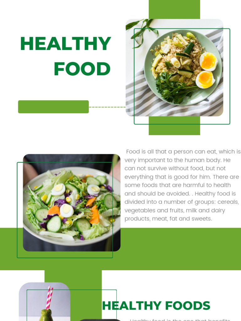 Healthy Food | PDF