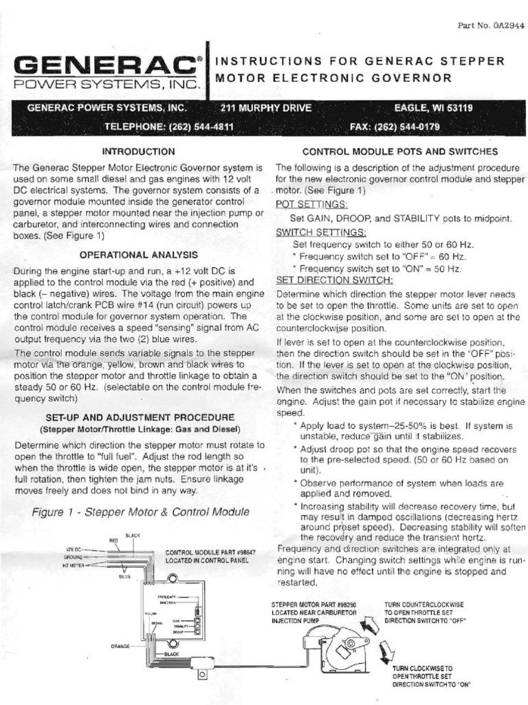 Gen Stepper CTRL | PDF