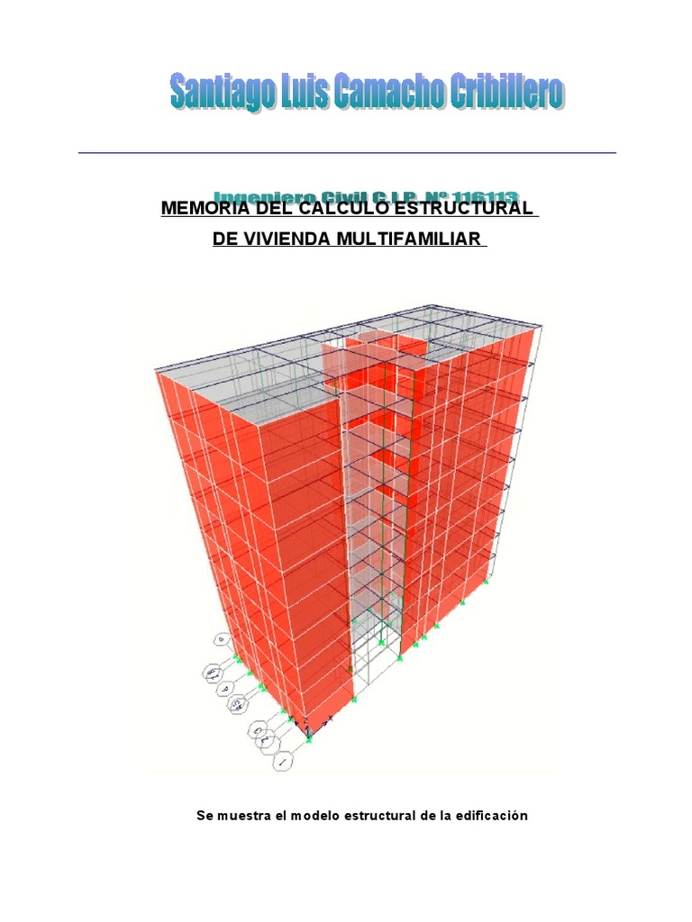 Memoria de Calculo 17 02 2023 | PDF