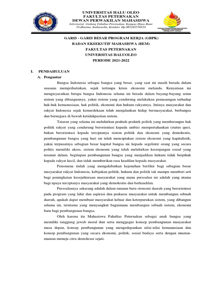GBPK Bem FPT 2021-2022 | PDF