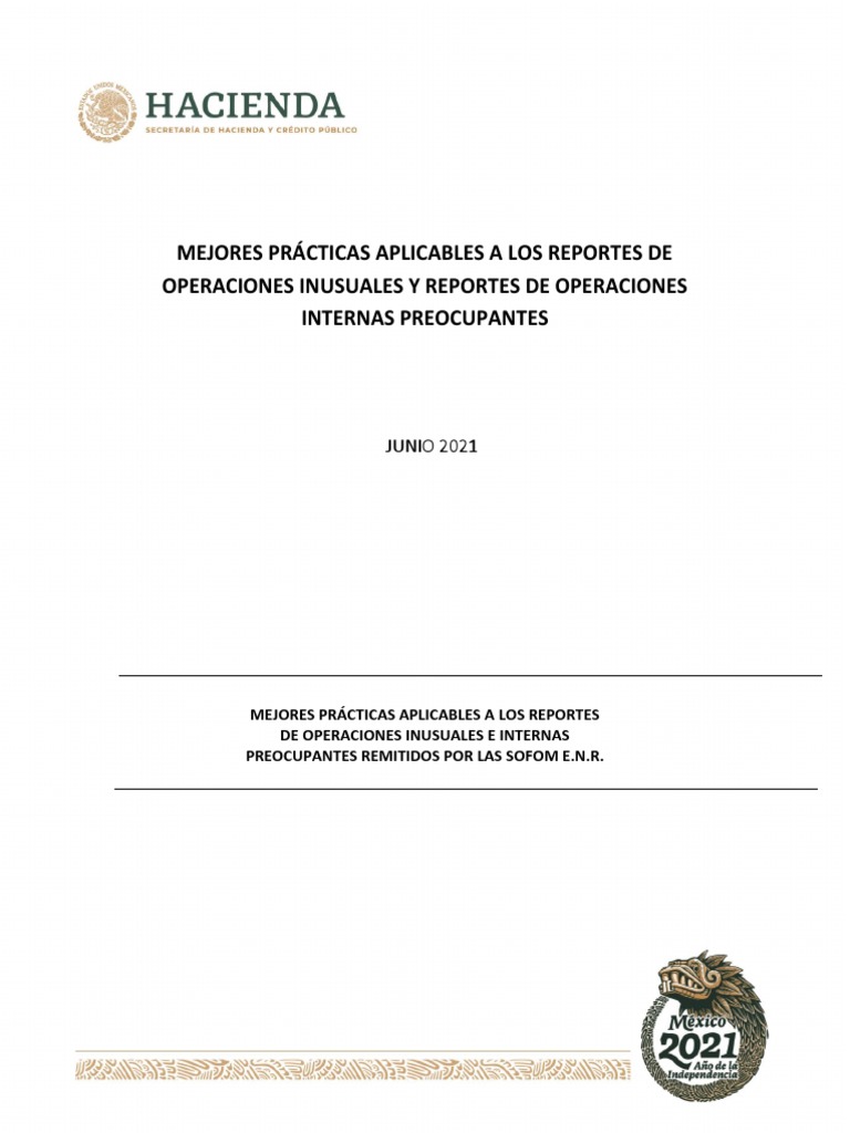 Guia Mejores Practicas Sofomes Descargar Gratis Pdf Lavado De