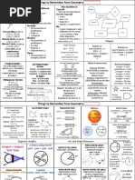 2D Shapes Area and Angle Formulas | PDF | Area | Rectangle