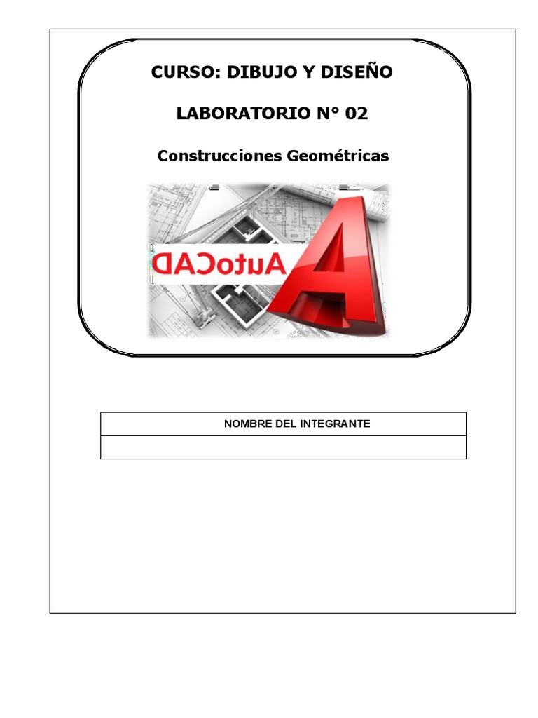 LAB02 - Construcciones Geométricas | PDF | Tecnología