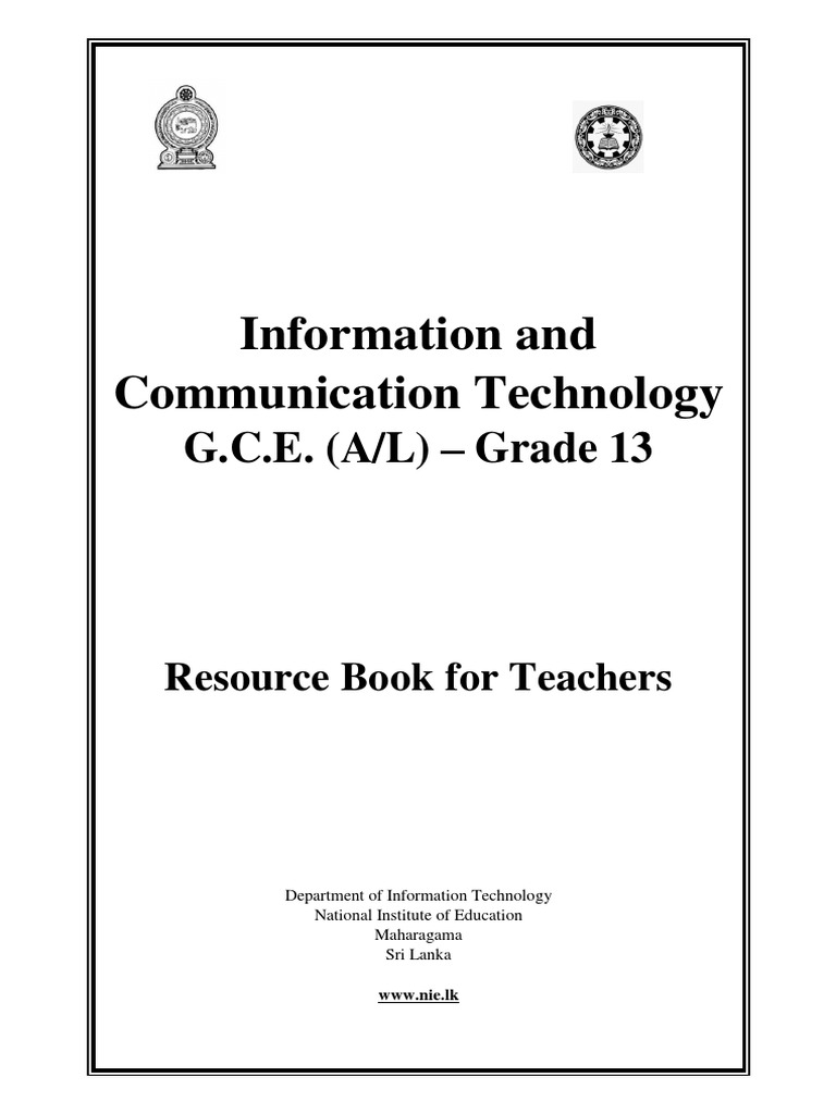 eOMAL ICT Resource Book | PDF | Internet Of Things | Arduino