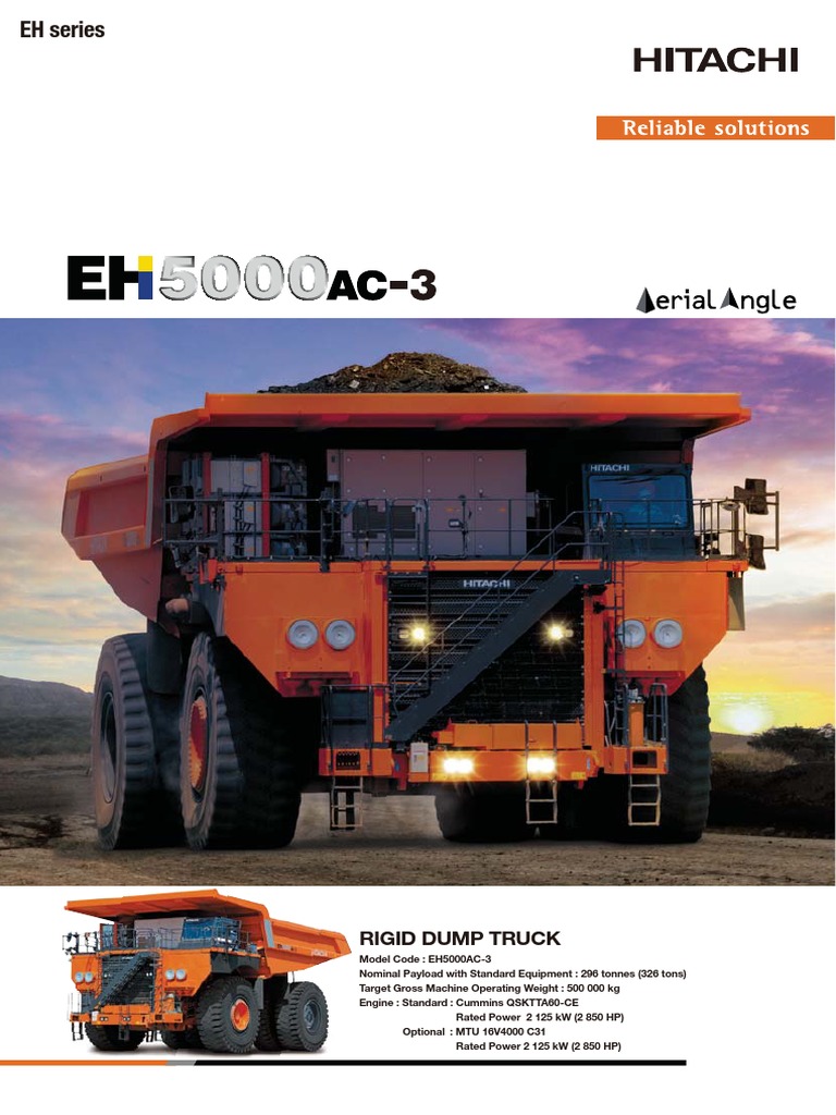 KR En049q Eh5000ac 3 | PDF | Electric Motor | Truck