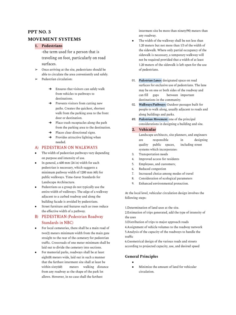 Movement Systems | PDF | Controlled Access Highway | Parking