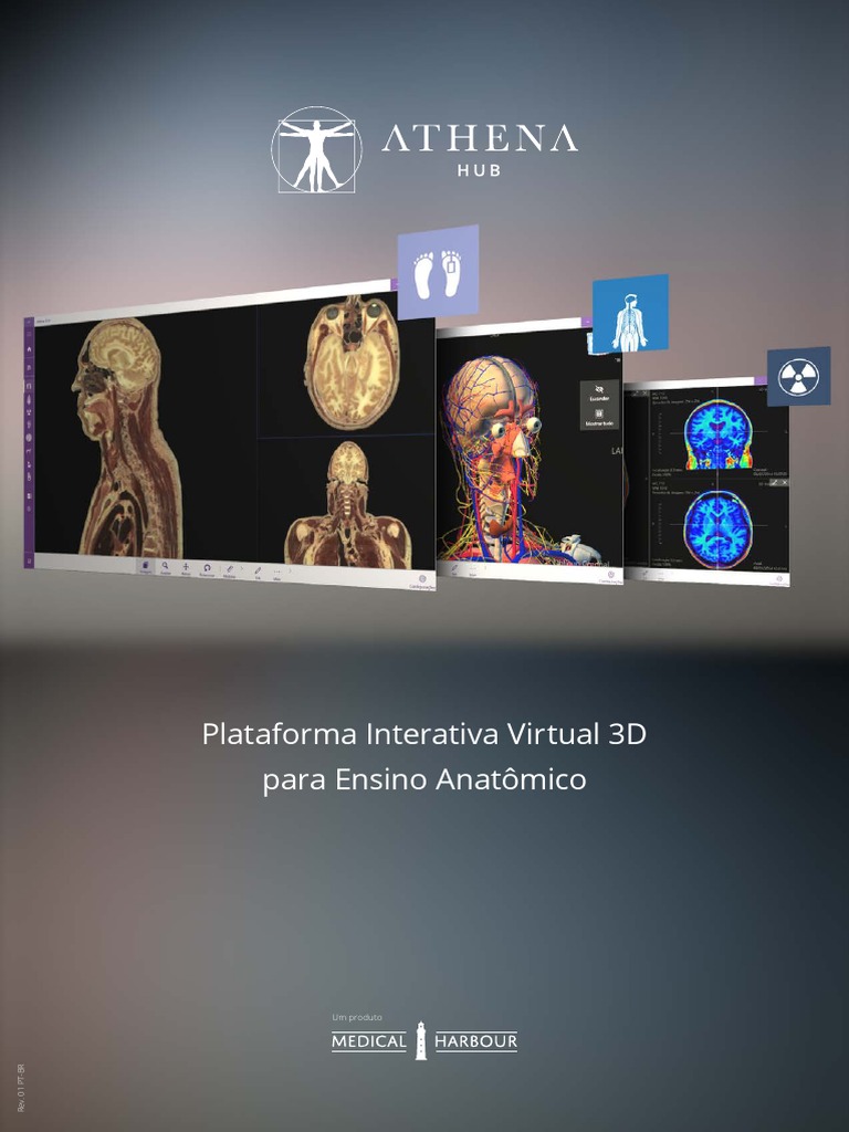 Plataforma Athena Hub para Ensino Anatômico | PDF | Anatomia ...