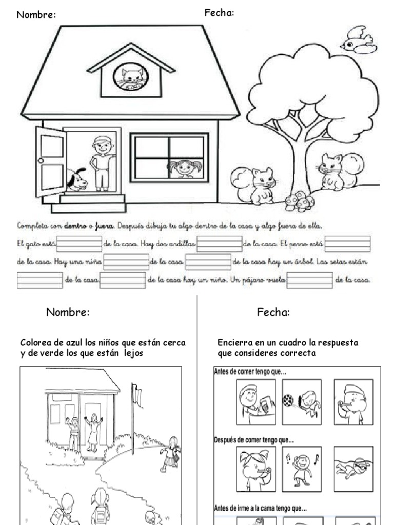 Relaciones Espaciales | PDF
